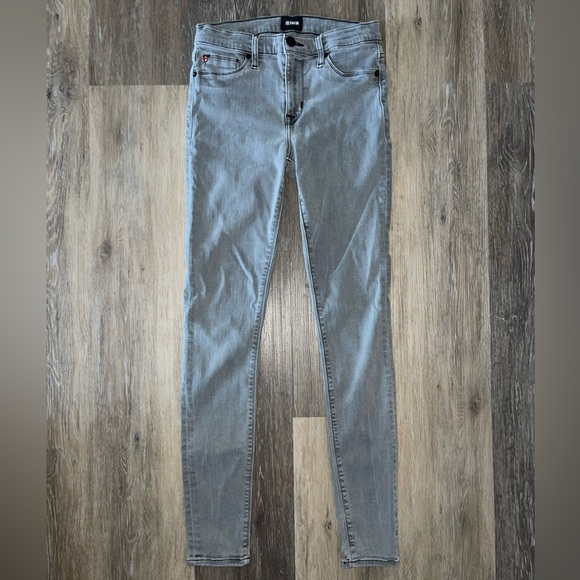 Hudson Jeans | Jeans | Hudson Harkin Gray Crop Super Skinny Jean Womens ...